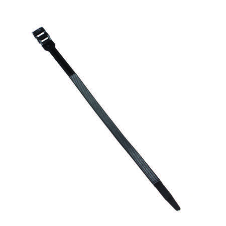 Colliers noirs type Colson non réutilisables 300x9mm (boite de 100) - LA BS