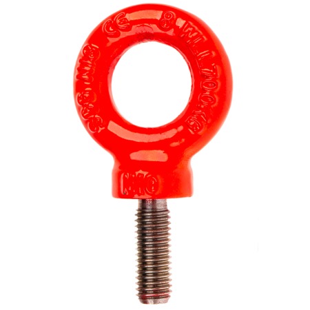 Anneau de levage HR mâle filetage M10 x 28mm - CMU 700kg RIGLIFT - LA BS