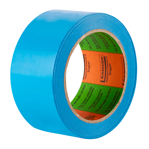 Ruban adhésif PVC souple BARNIER® 6097 - 50mm x 33m Bleu SCAPA TAPES ...