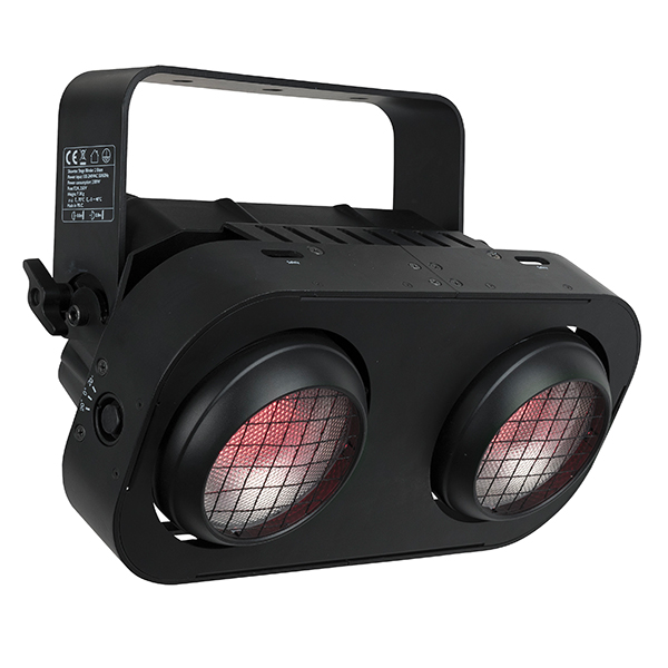 Blinder SHOWTEC Stage Blinder 2 Blaze 2 x Led Dual White COB 100W RGB ...