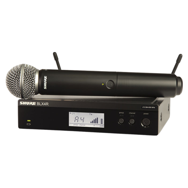 Système SMW UHF rackable WA371 + BLX2/SM58 + BLX4RE SHURE bande M17 - LA BS