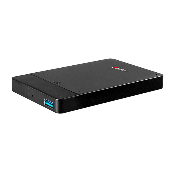Boîtier aluminium LINDY pour disque dur SATA 2,5'' - Interface USB 3.0 ...