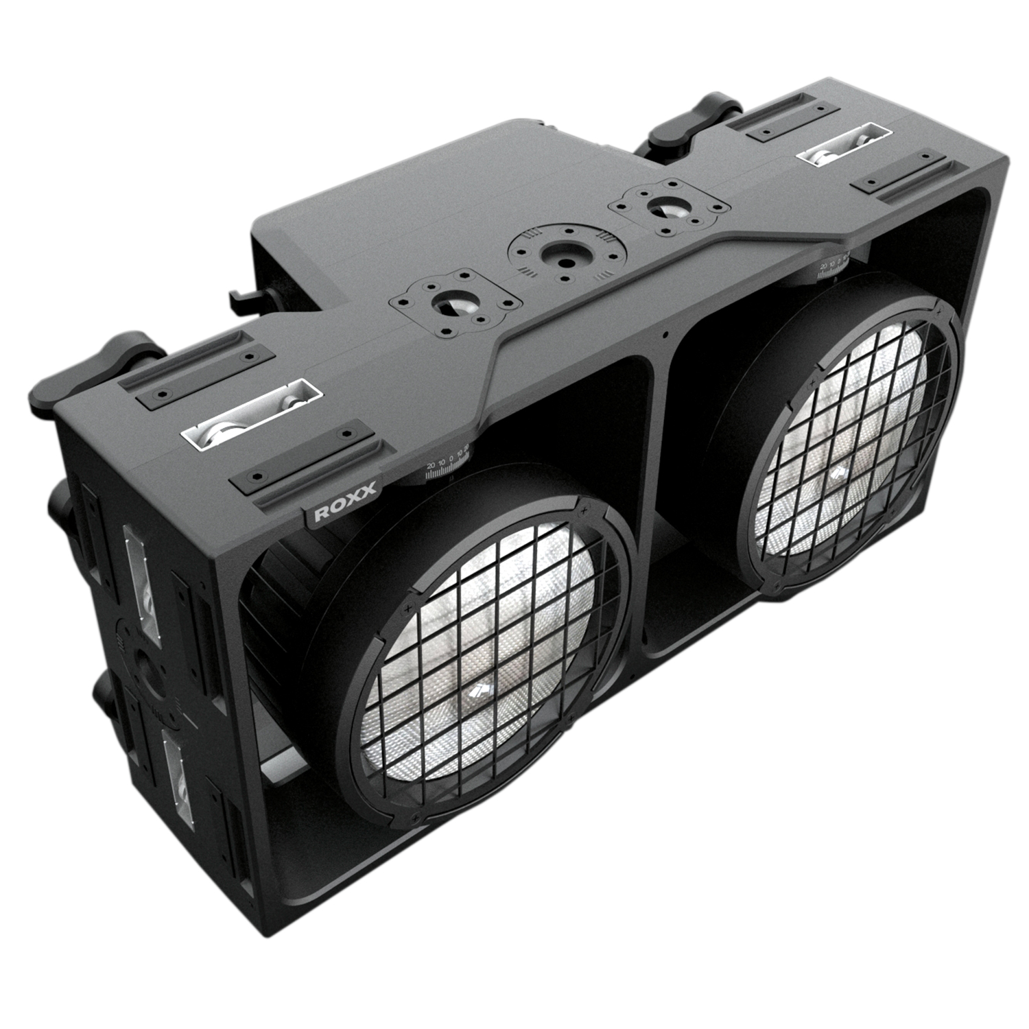 ROXX Cluster B2 FC - blinder led puissant 2 x 300W IP65 RGBA + BC - LA BS