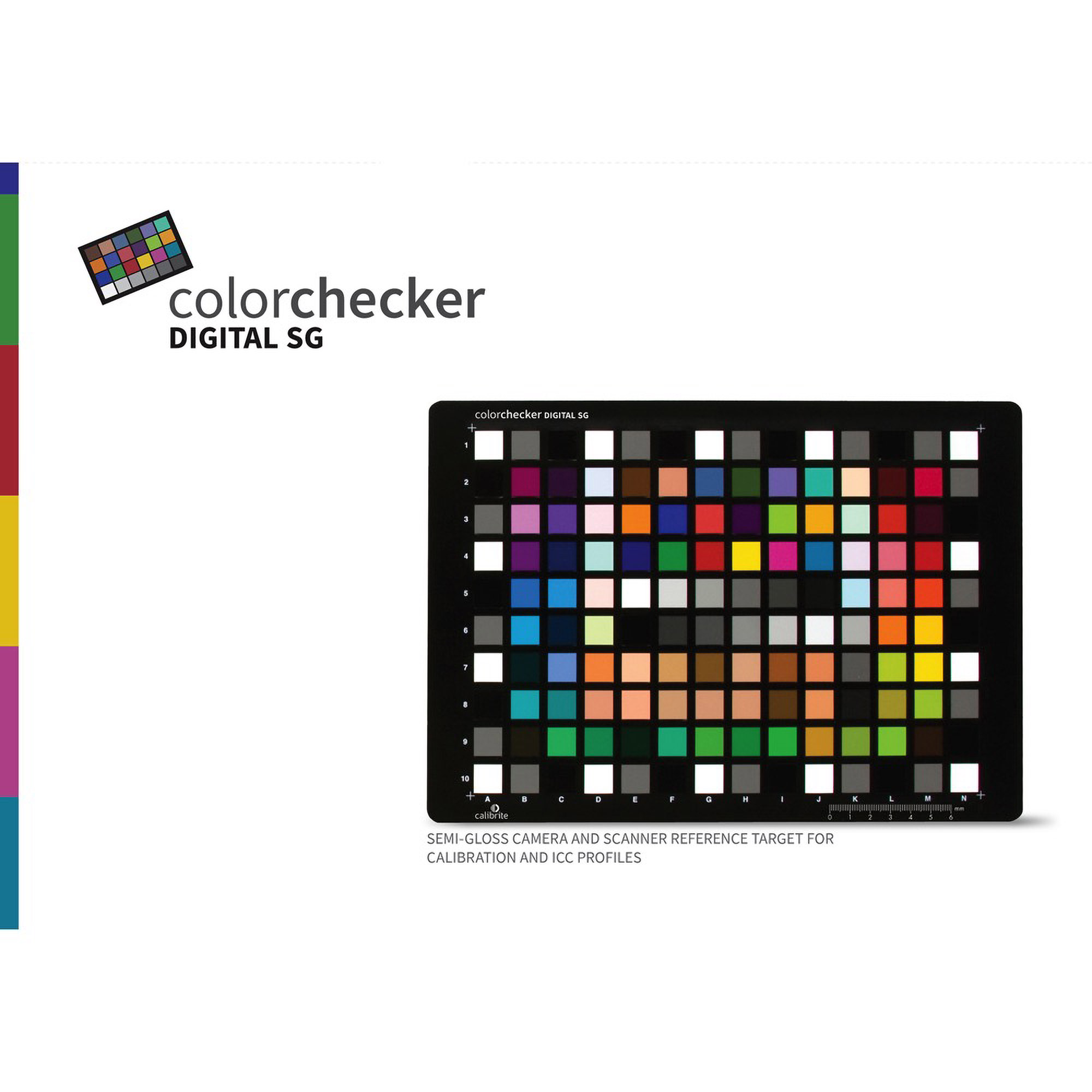 Mire/Charte couleur CALIBRITE ColorChecker Digital SG - 140 couleurs ...