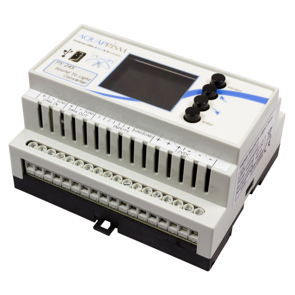 Contrôleur DMX avec analyseur audio PXM - LA BS