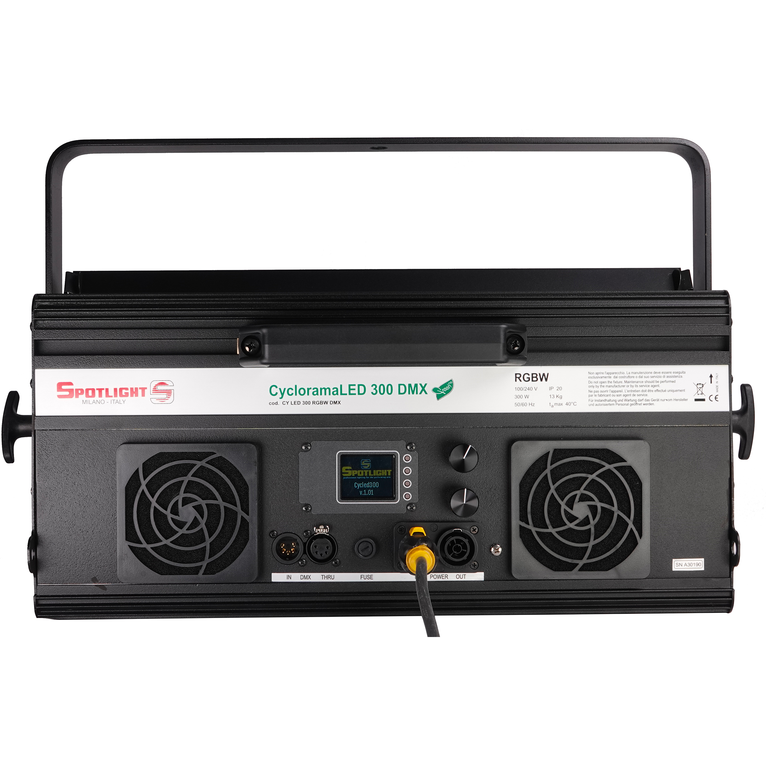 Projecteur cycliode Led 300W RGBW SHOWTEC Asymmetrical cyclorama - LA BS