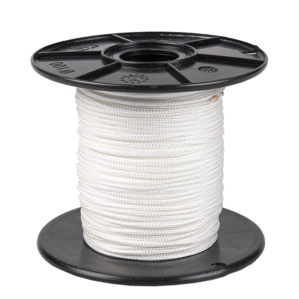 Drisse polyester préétirée blanche 2mm x 50m (+/-5% en longueur) - LA BS