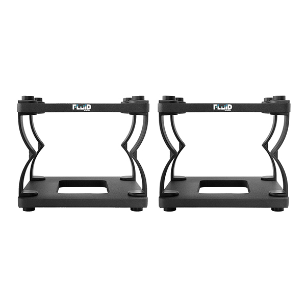 Paire de supports d'enceinte de monitoring 6'' à 8'' réglables - LA BS