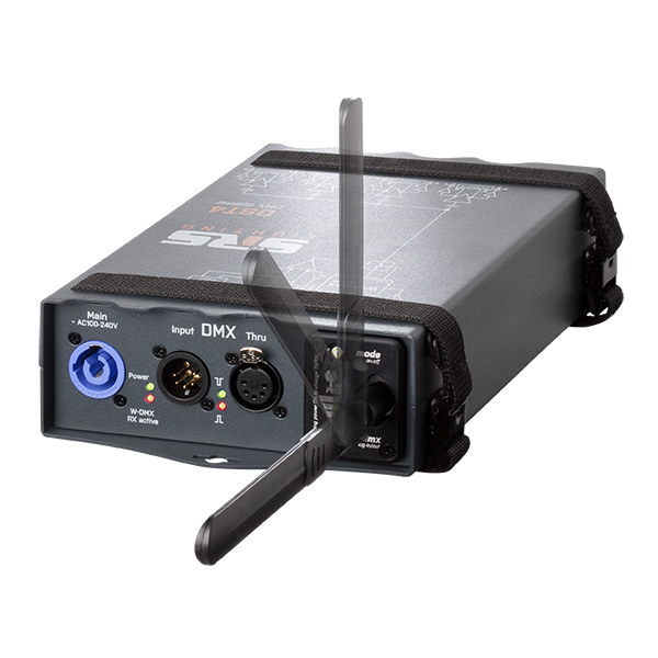 Splitter booster DMX 5pts 1 entrée 4 sorties SRS - Emetteur CRMX - LA BS