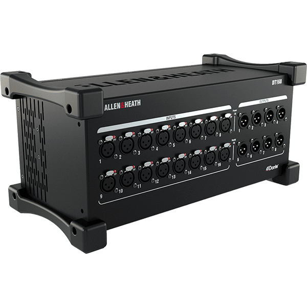 Boitier de scène numérique 16 in 8 out DANTE DT168 Allen & Heath - LA BS