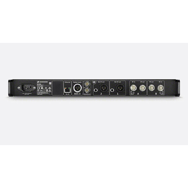 Récepteur double HF numérique AES3, WC série D6000 Sennheiser - LA BS
