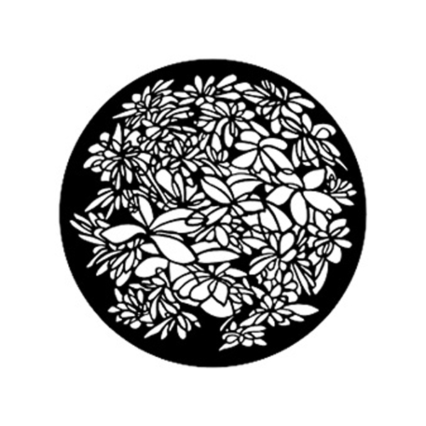 Gobo GAM 341 Leaf pattern - Taille A (100 mm) - LA BS