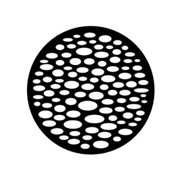 Gobo ROSCO DHA 77569 Ellipses - Taille A (100 mm) - LA BS