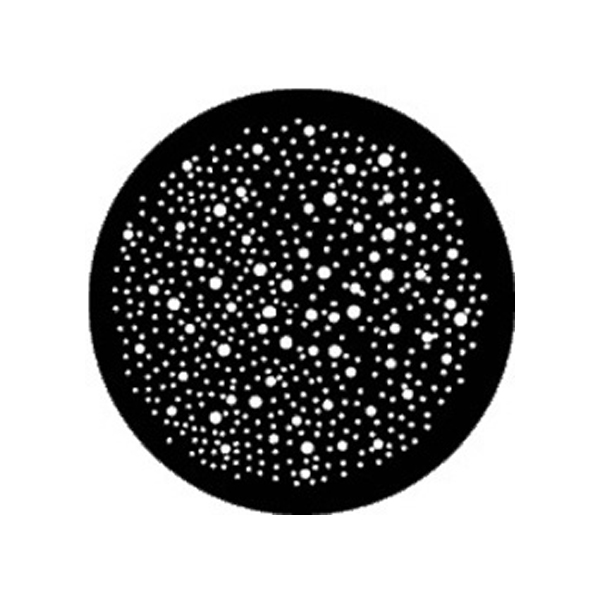 Gobo ROSCO DHA 77807 dot breakup small - Taille A (100 mm) - LA BS