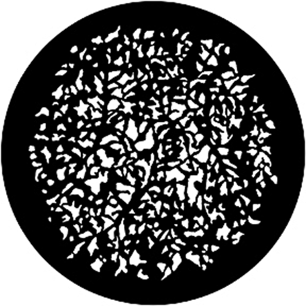 Gobo ROSCO DHA 79660 Realistic leaves 2 - Taille M (66 mm) - LA BS