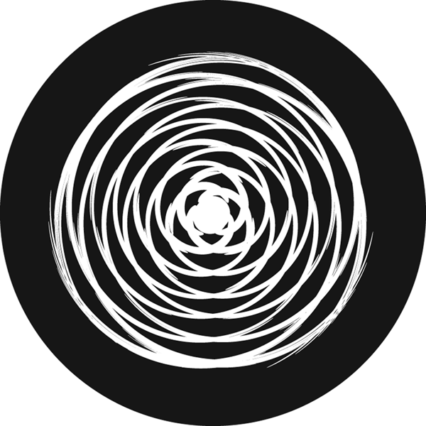 Gobo ROSCO Rotation 81145 Circle Twist - Taille B (86 mm) - LA BS