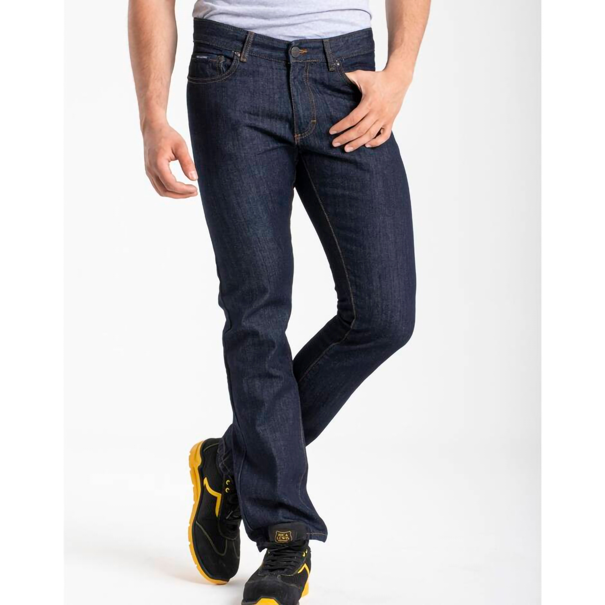 Pantalon Jean homme Regular Fit Rica Lewis RL70 Bleu - Taille 50 - LA BS