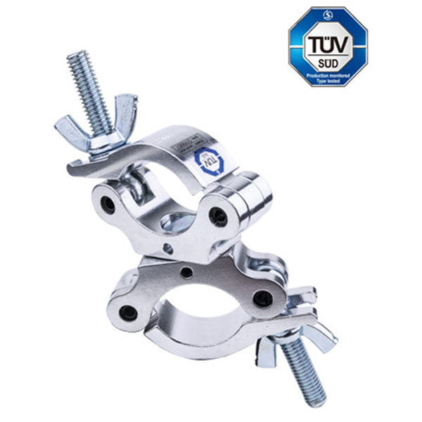 Collier double à rotation 360° 48-51mm alu CMU 300kg KUPO - LA BS