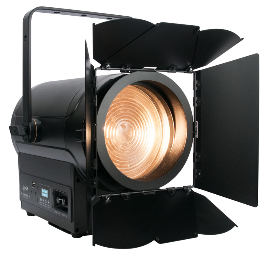 Projecteur Fresnel de théâtre Led 350W Blanc Chaud ELATION KL FRESNEL8 ...