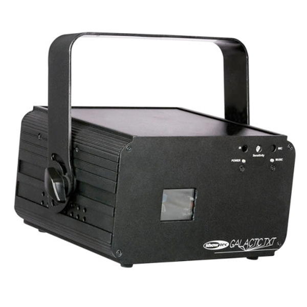 Laser RGB 300mW avec fonction texte, livré avec clavier, DMX512 - LA BS