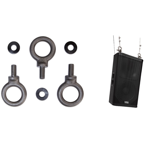 Kit d'anneaux de levage M10 pour séries K, K2 et KLA12 QSC - LA BS