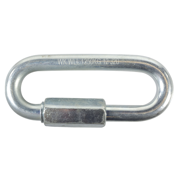 Maillon rapide grande ouverture 12mm - C.M.U. 1250kg - LA BS