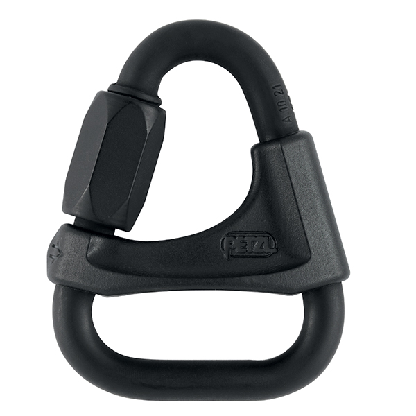 Maillon rapide acier PETZL Delta forme triangulaire - LA BS