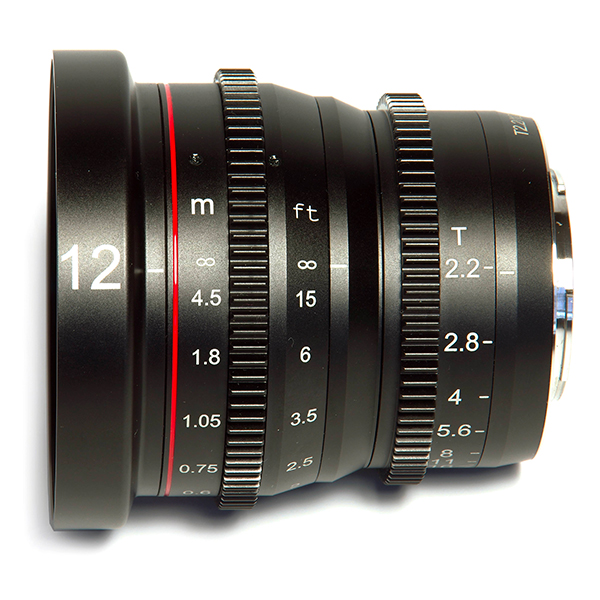 Objectif Cinema MEIKE MK 12mm T2.2 Monture Micro 4/3 - LA BS