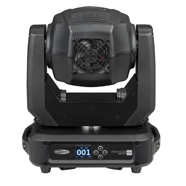 Lyre spot led 100W ouverture 12° à 17° Phantom 100 SPOT Showtec - LA BS
