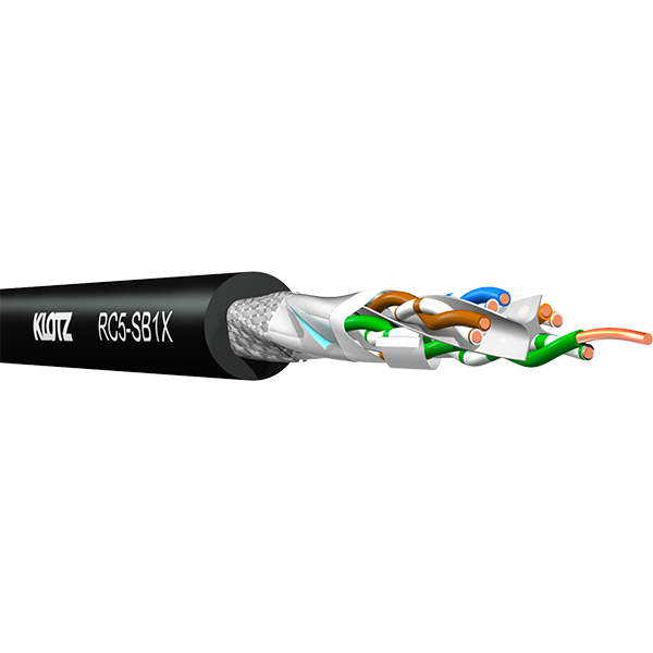 Câble ETHERSOUND CAT5e SF/UTP - Souple - 100m KLOTZ CABLES - LA BS