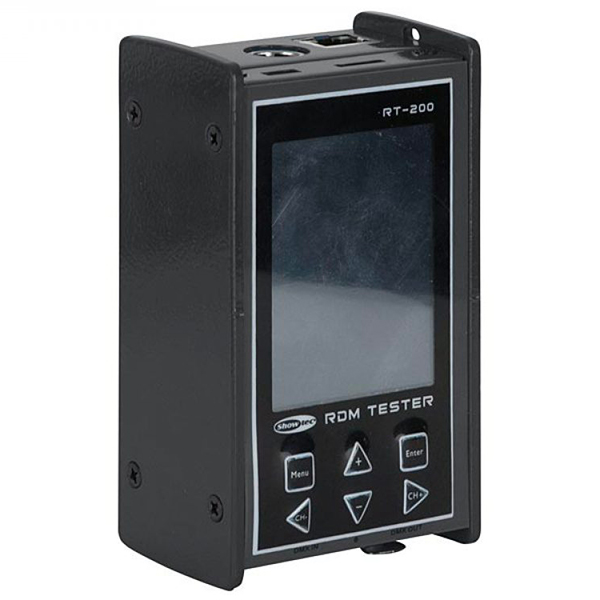 Testeur et analyseur DMX RDM Artnet et Midi avec écran tactile Showtec ...