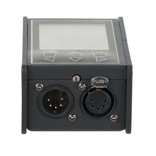 Testeur et analyseur DMX RDM Artnet et Midi avec écran tactile Showtec ...