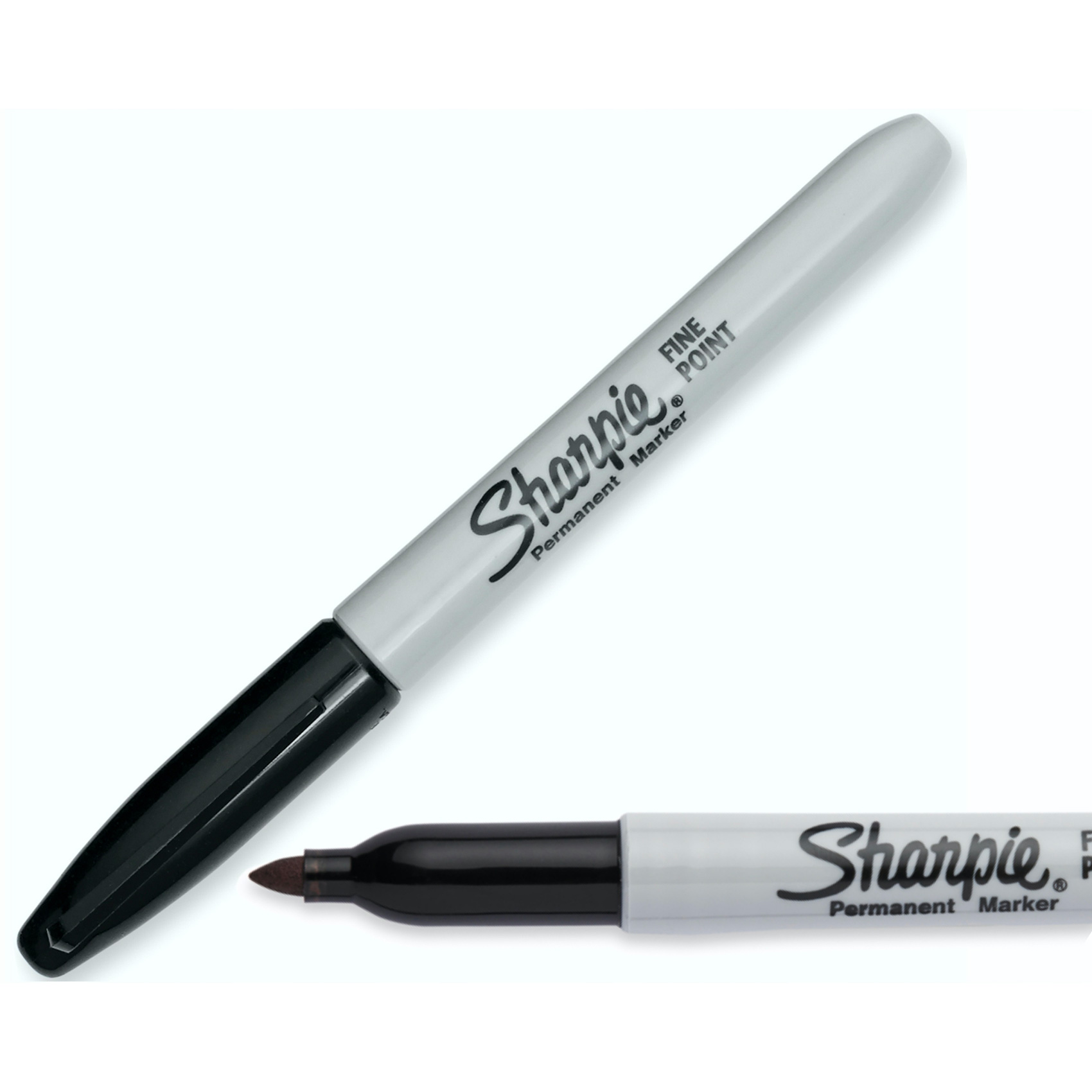 Marqueur indélébile SHARPIE Permanent Marker Fine - Noir - LA BS