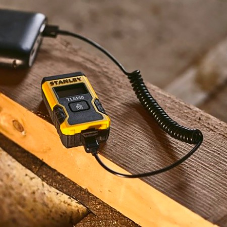 Télémètre laser - Lasermètre pour mesure jusqu'à 12m TLM40 - STANLEY ...
