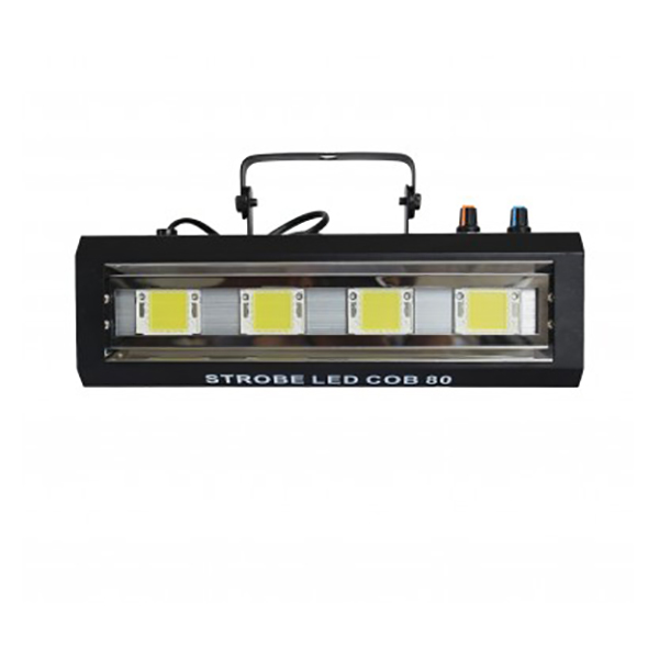 Stroboscope LED 4 x 20W mode auto/music/manuel - LA BS