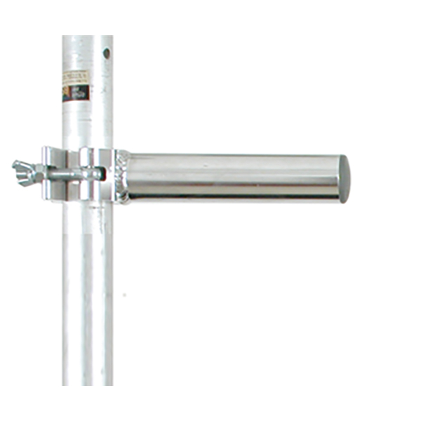 Bras de déport DOUGHTY 25cm - alu chromé - LA BS