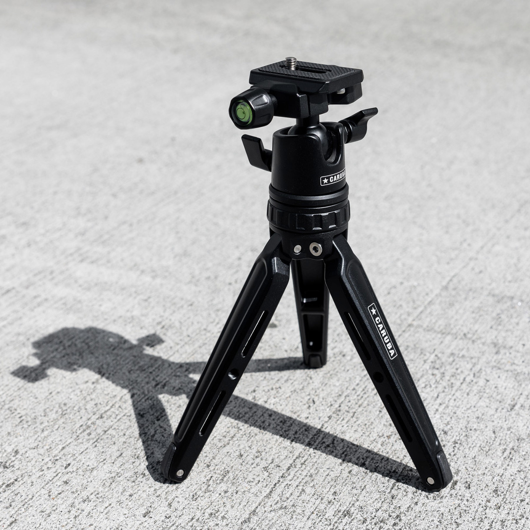 Mini trépied de table aluminium CARUBA Tabletop Mini Tripod Pro - LA BS