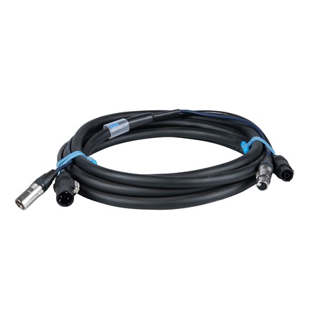 Cordon hybride Power DMX 512 XLR 5 Neutrik + powerCON True One - 10m ...