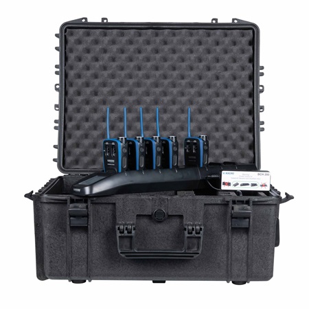 Kit intercom HF 5 postes Vokkero Guardian Show sans casque - LA BS