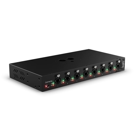 Switch 8 ports ethercon Gigabit PoE 200W Chamsys Genetix GS8 - LA BS