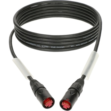 Cordon Ethernet KLOTZ etherCON Ultra flexible RamCAT Cat5e S/UTP - 5m ...