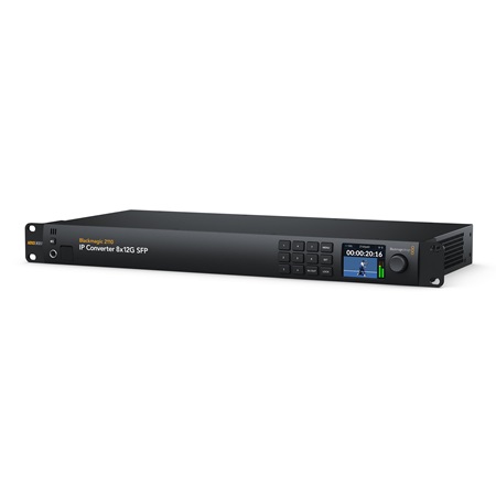 Convertisseur Blackmagic 2110 IP Converter 8x12G SFP - LA BS