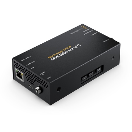 Convertisseur Blackmagic 2110 IP Mini BiDirect 12G - LA BS