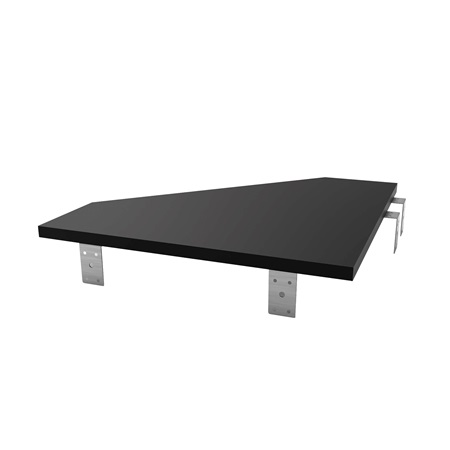 Adaptateur pour table GLORIOUS Modular Side Rack Adapter Black - LA BS